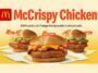 McDonald's amplia a linha McCrispy Chicken