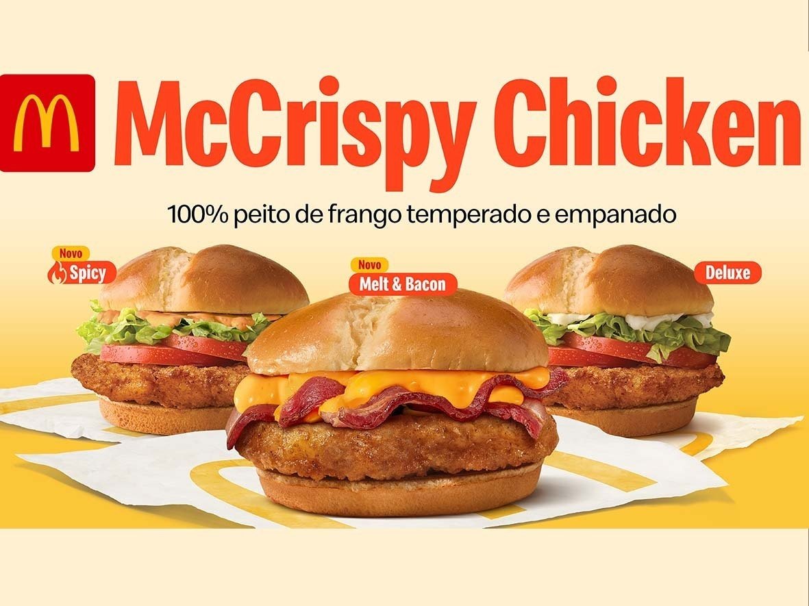 McDonald's amplia a linha McCrispy Chicken