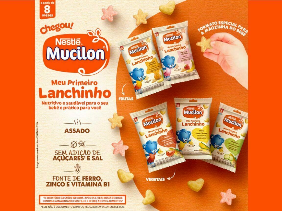 Mucilon® apresenta Meu Primeiro Lanchinho