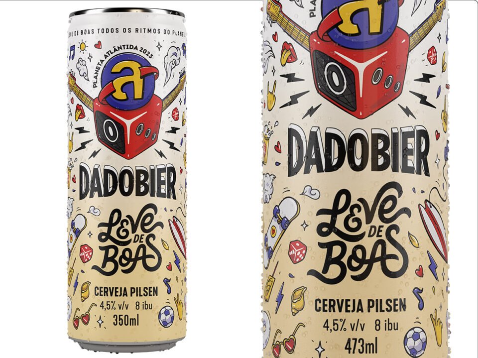 Dado Bier lança edição de lata comemorativa do Planeta Atlântida