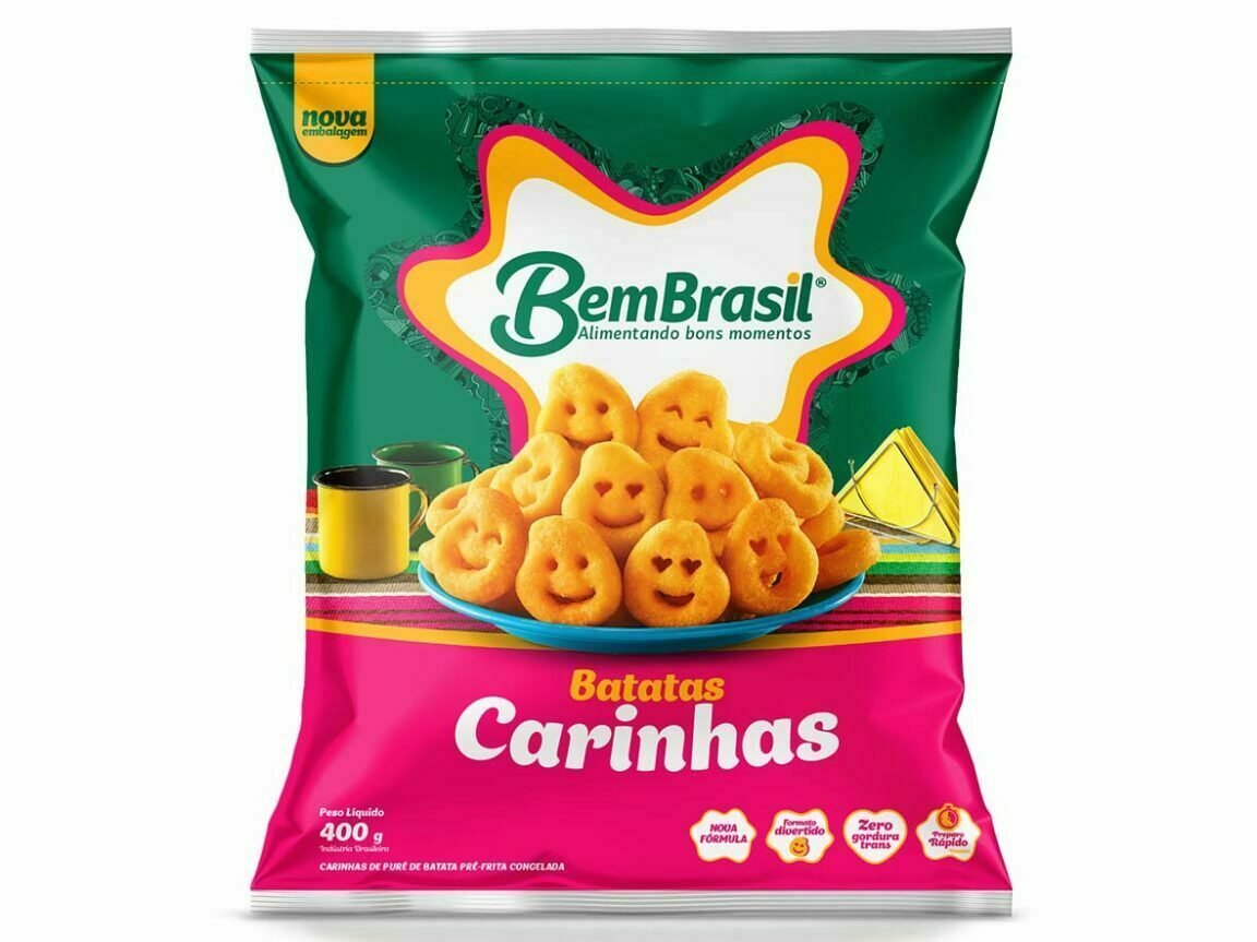 Bem Brasil apresenta novas batatas com carinhas