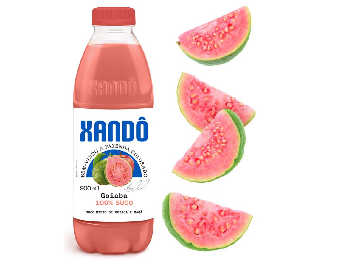 Xandô agora tem suco de goiaba