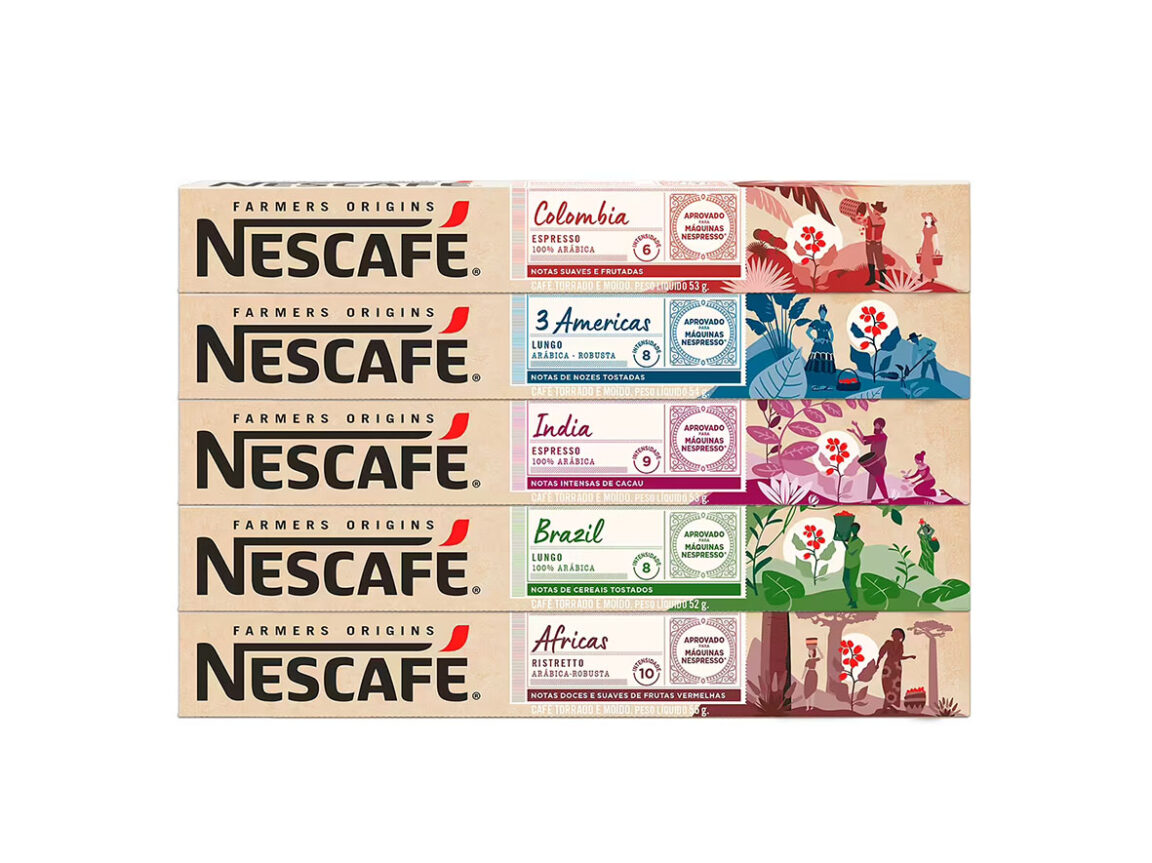 Conheça a linha Nescafé Farmers Origins®