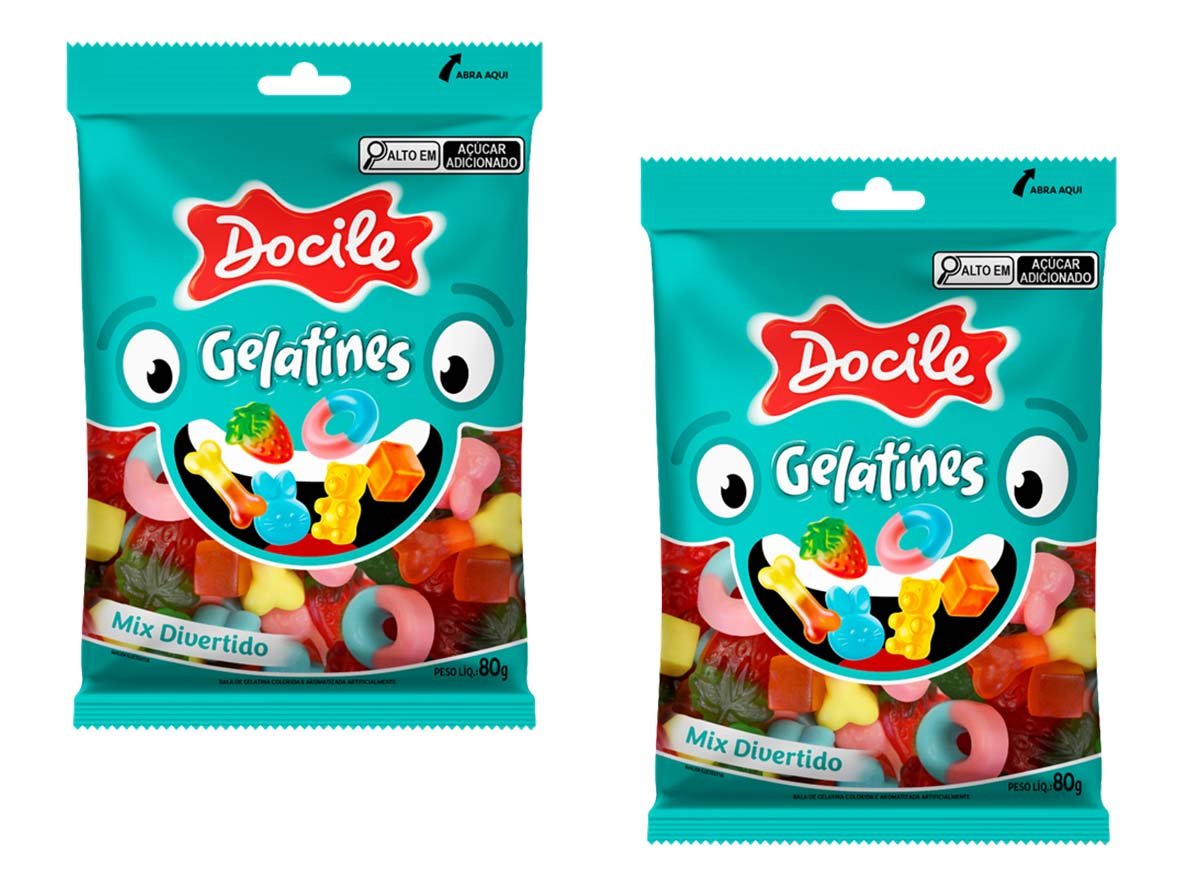 Docile lança o Gelatine Mix Divertido