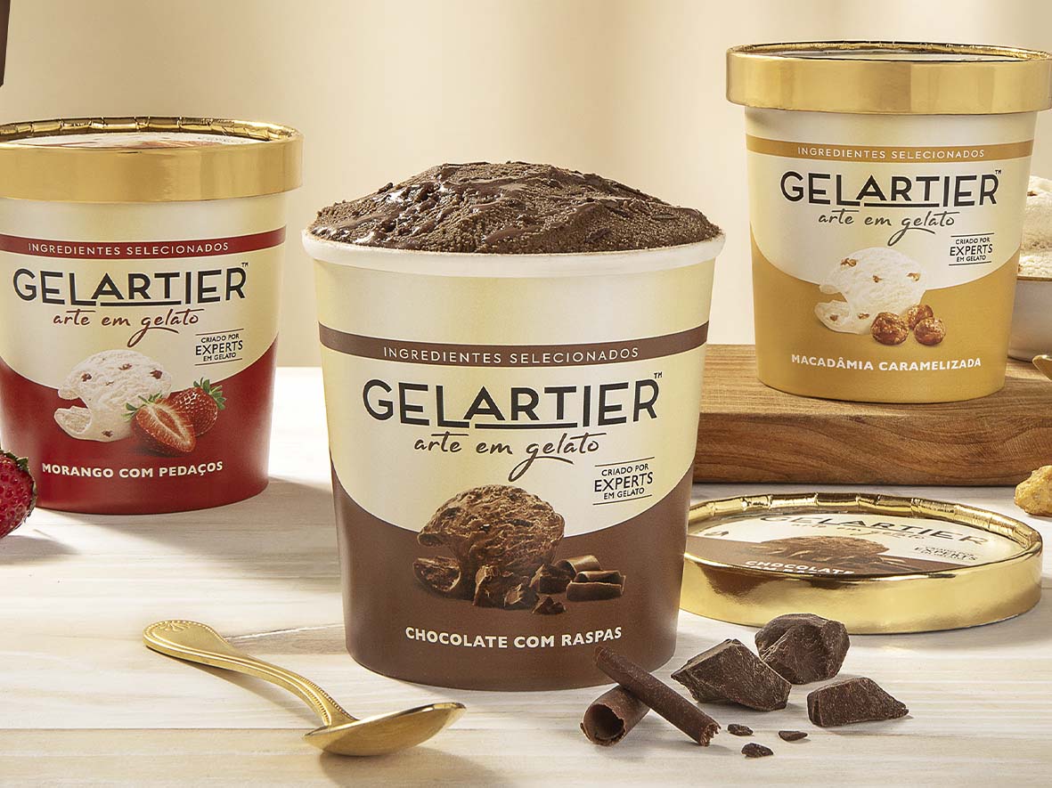 Gelartier chega ao mercado de gelatos de alta qualidade