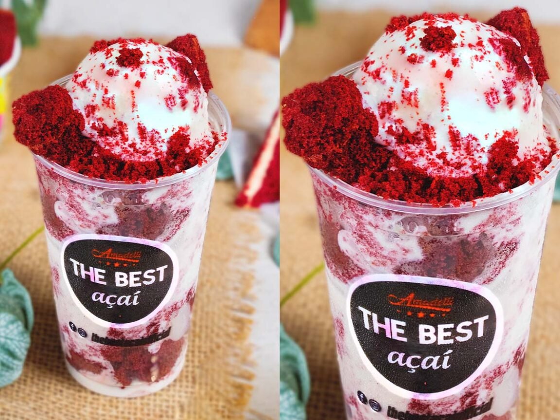 The Best Açaí lança a sorvete de Red Velvet