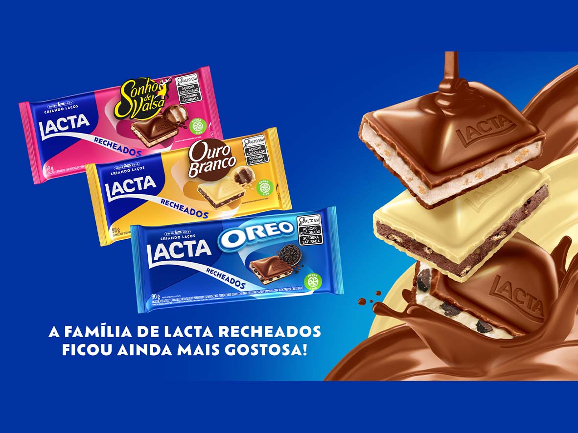 Conheça as novidades da Lacta