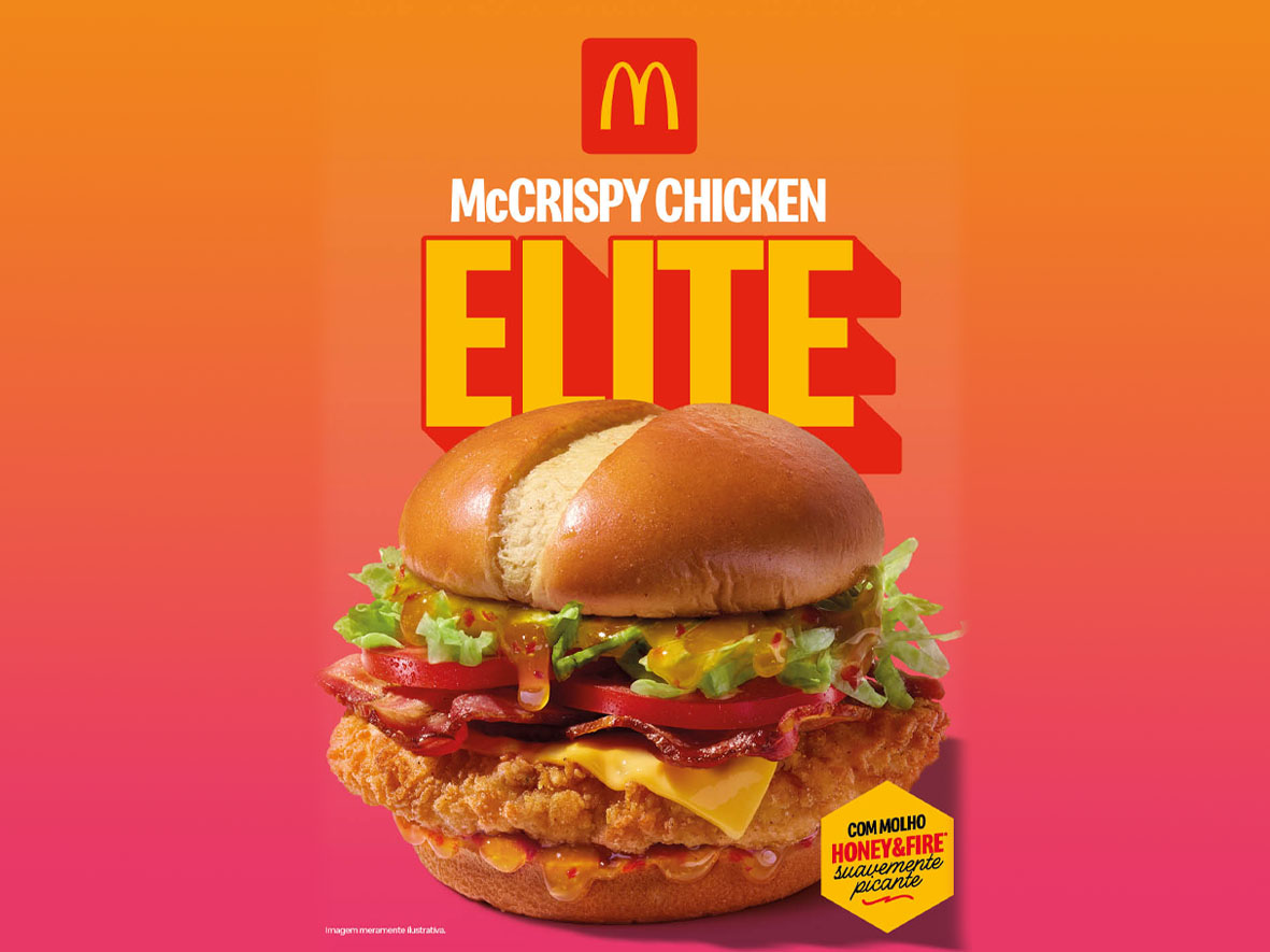 Chegou o McCrispy Chicken Elite