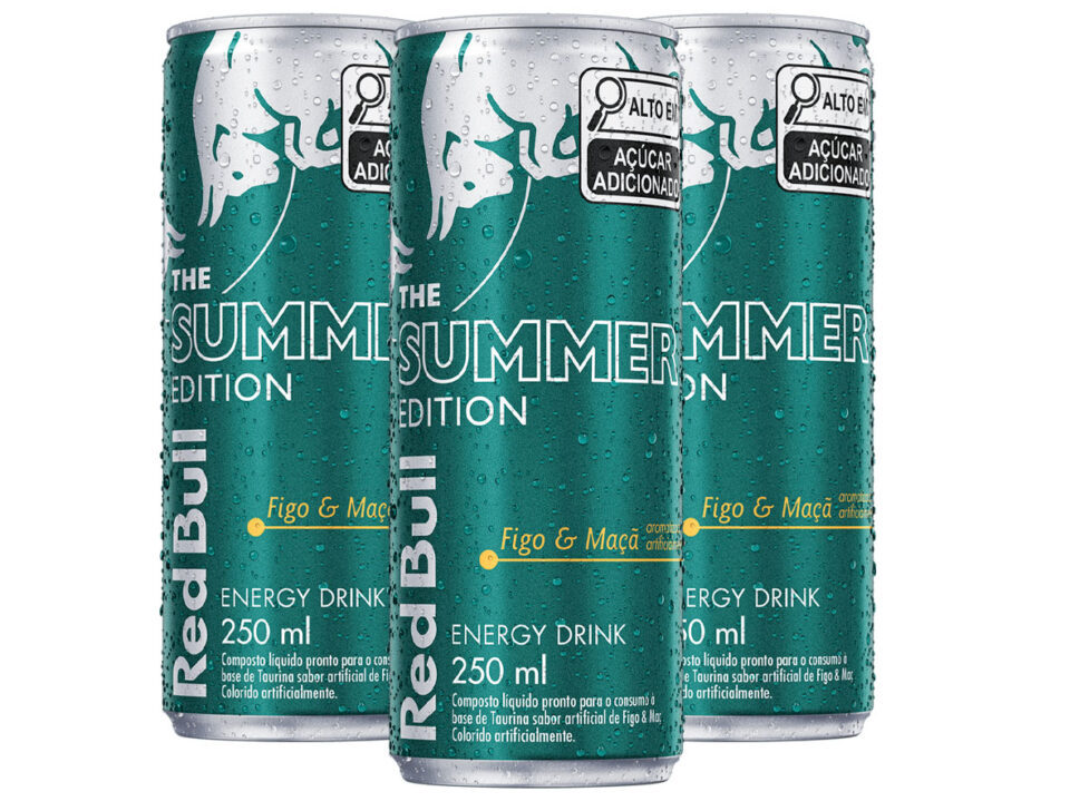 Red Bull lança o sabor Figo & Maçã