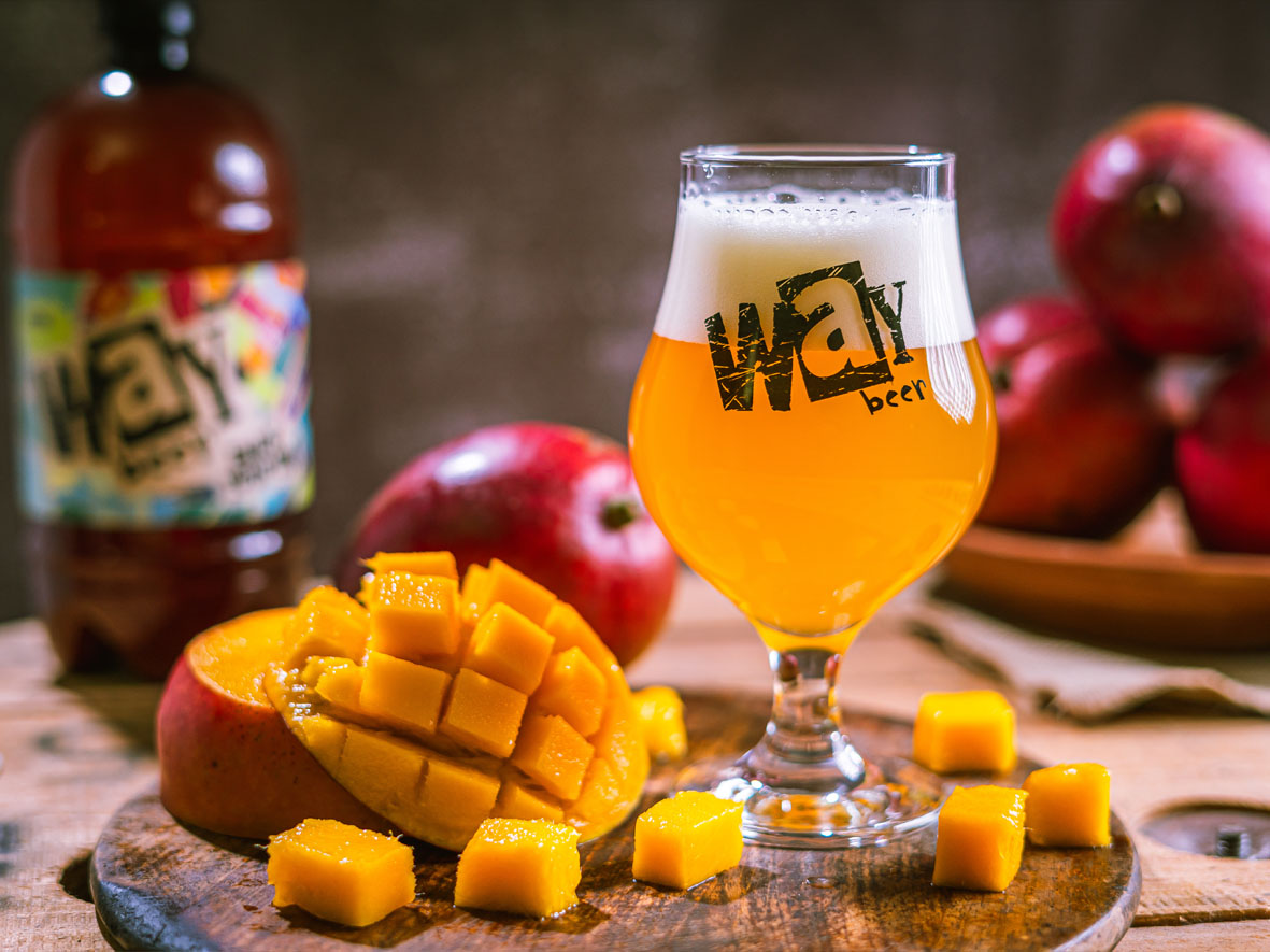 Way Beer lanca novidade, cerveja com manga