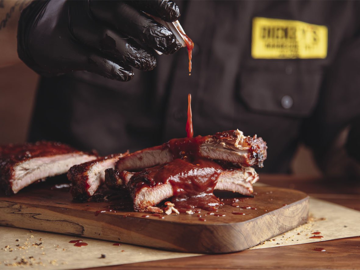 Dickey's Barbecue Pit tem ceia de Natal