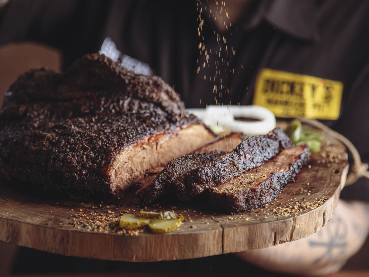 Dickey's Barbecue Pit tem ceia de Natal