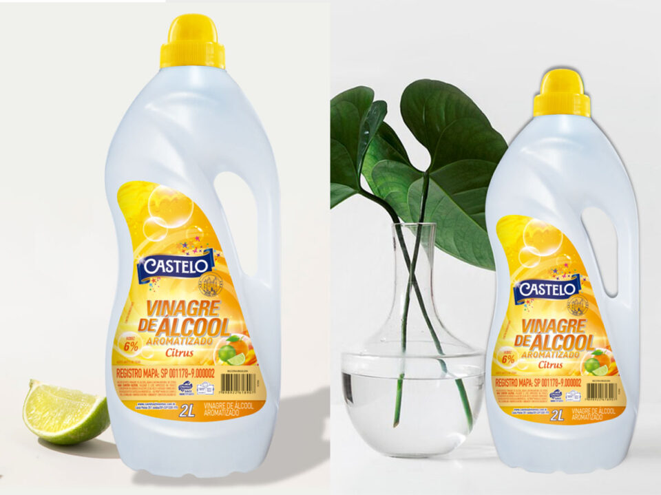 Castelo lança Vinagre de Álcool Aromatizado Citrus
