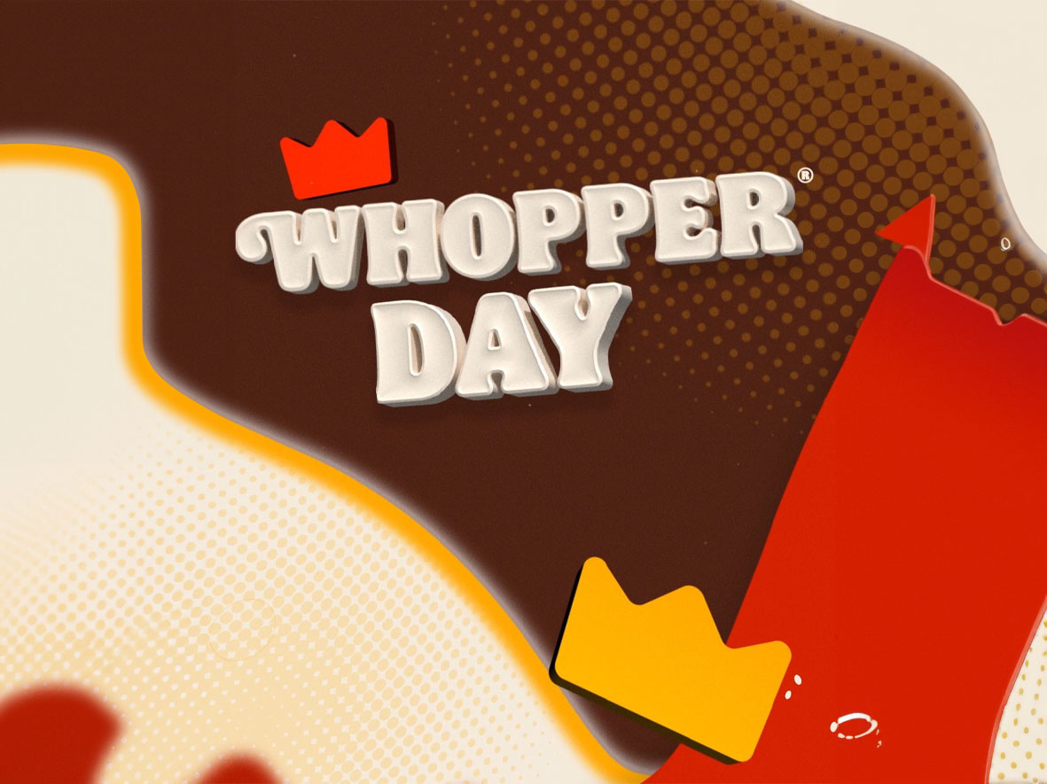 Burger King faz promoção de Whopper em dobro
