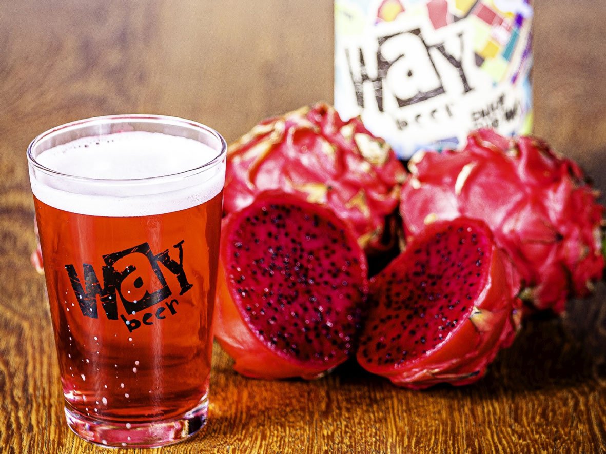 Cerveja com Pitaya é o novo lançamento da Way Beer