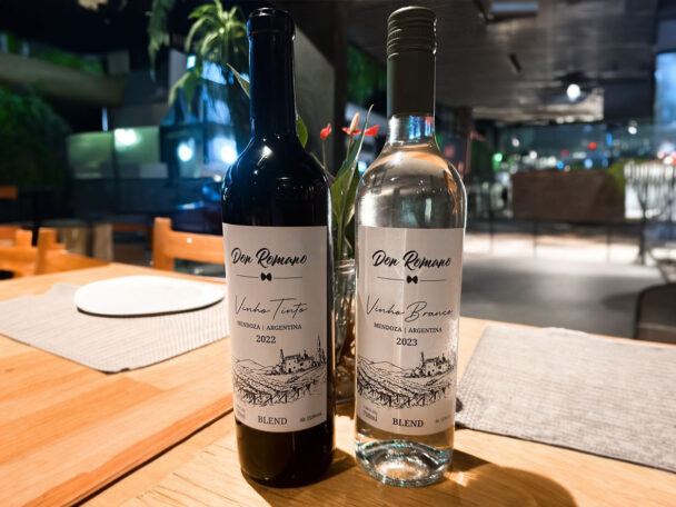 Novos vinhos exclusivos na carta do Don Romano