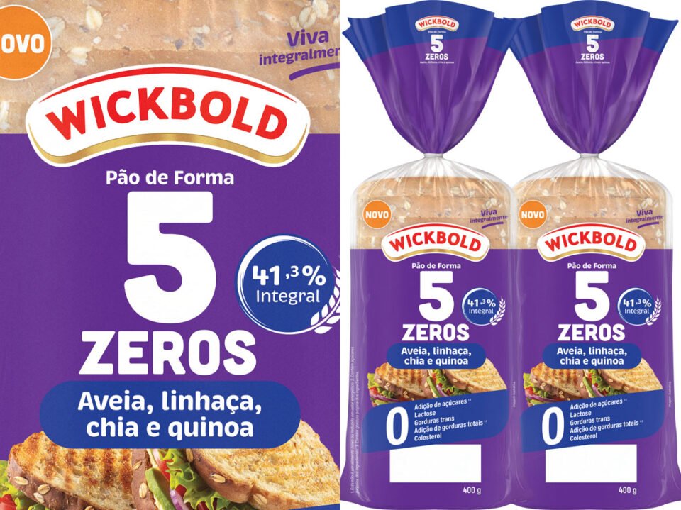Conheça o 5 Zeros Aveia, Linhaça, Chia e Quinoa, da Wickbold