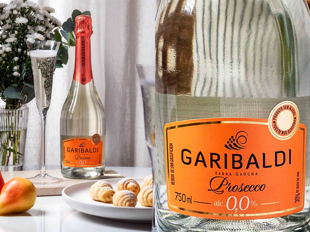 Vinícola Garibaldi lança o Prosecco Zero Álcool