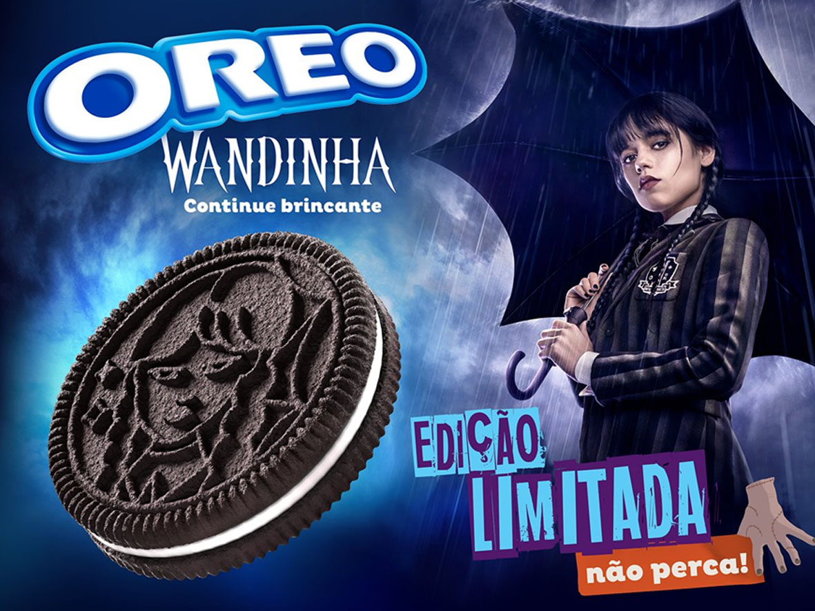 Oreo lança versão de Wandinha