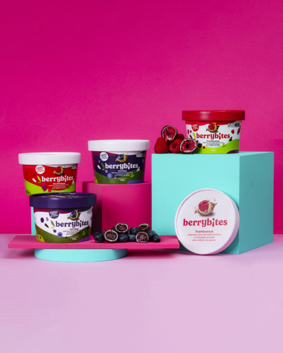 BerryBites é opção de doce sem açúcar