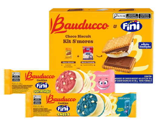 Veja mais novidades da parceria entre Bauducco e Fini