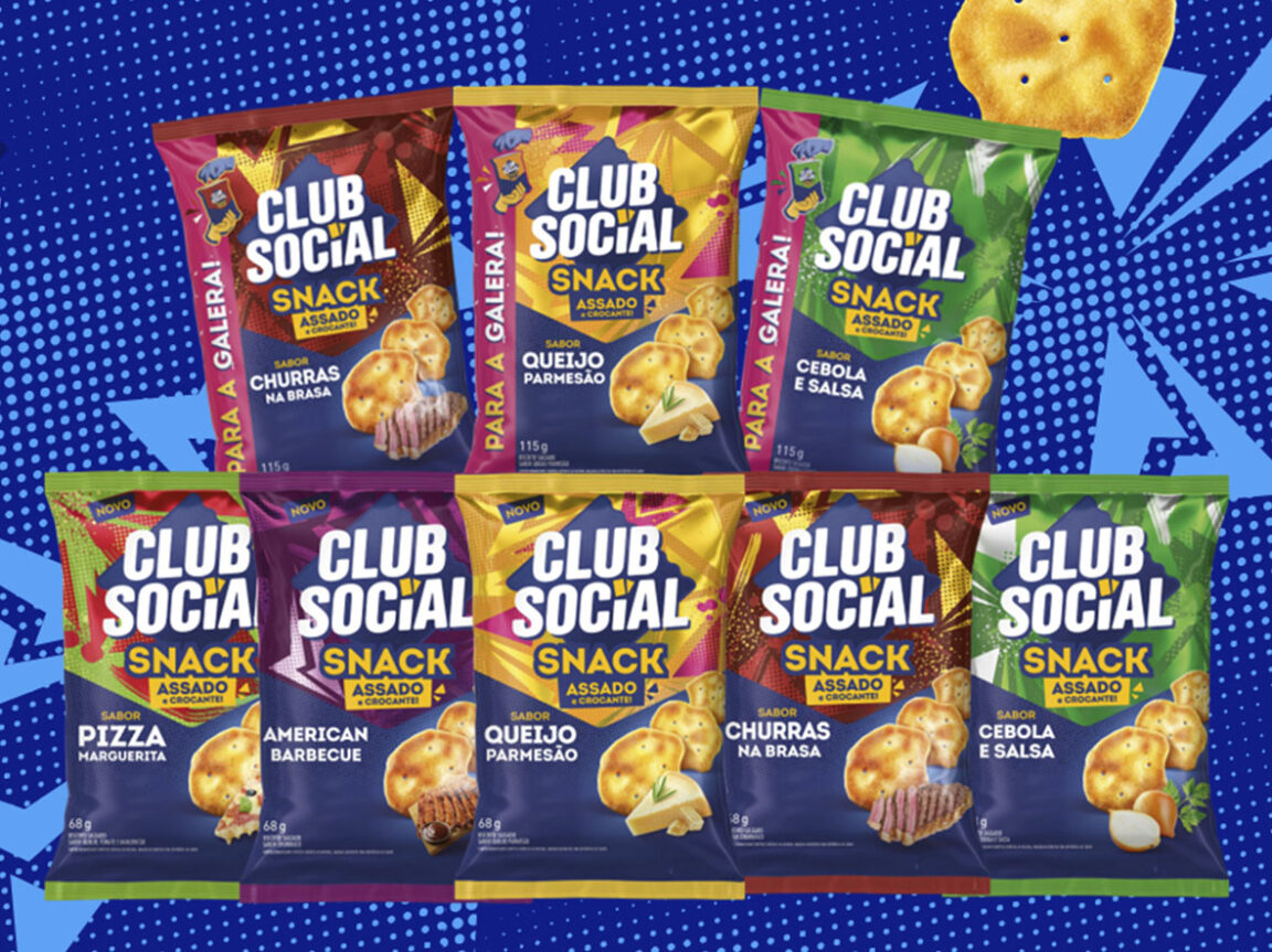 Club Social Snack apresenta novos sabores