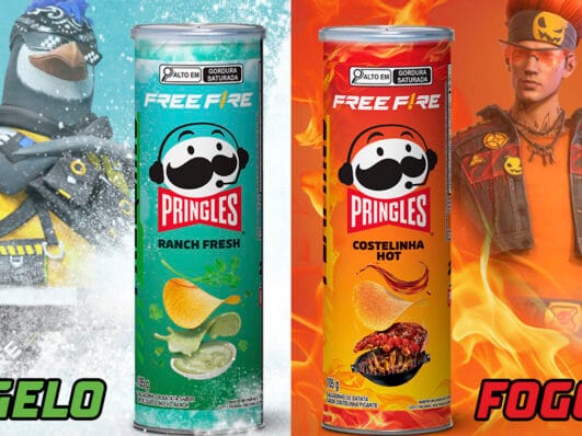 Conheça os novos sabores de Pringles com Free Fire®