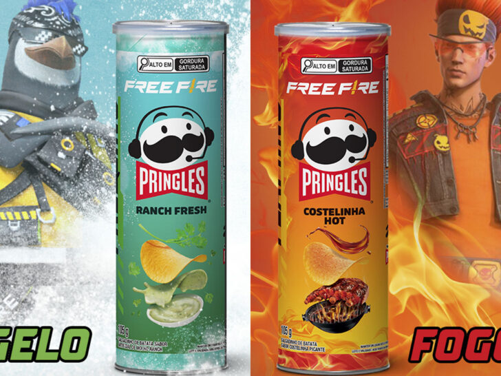 Conheça os novos sabores de Pringles com Free Fire®