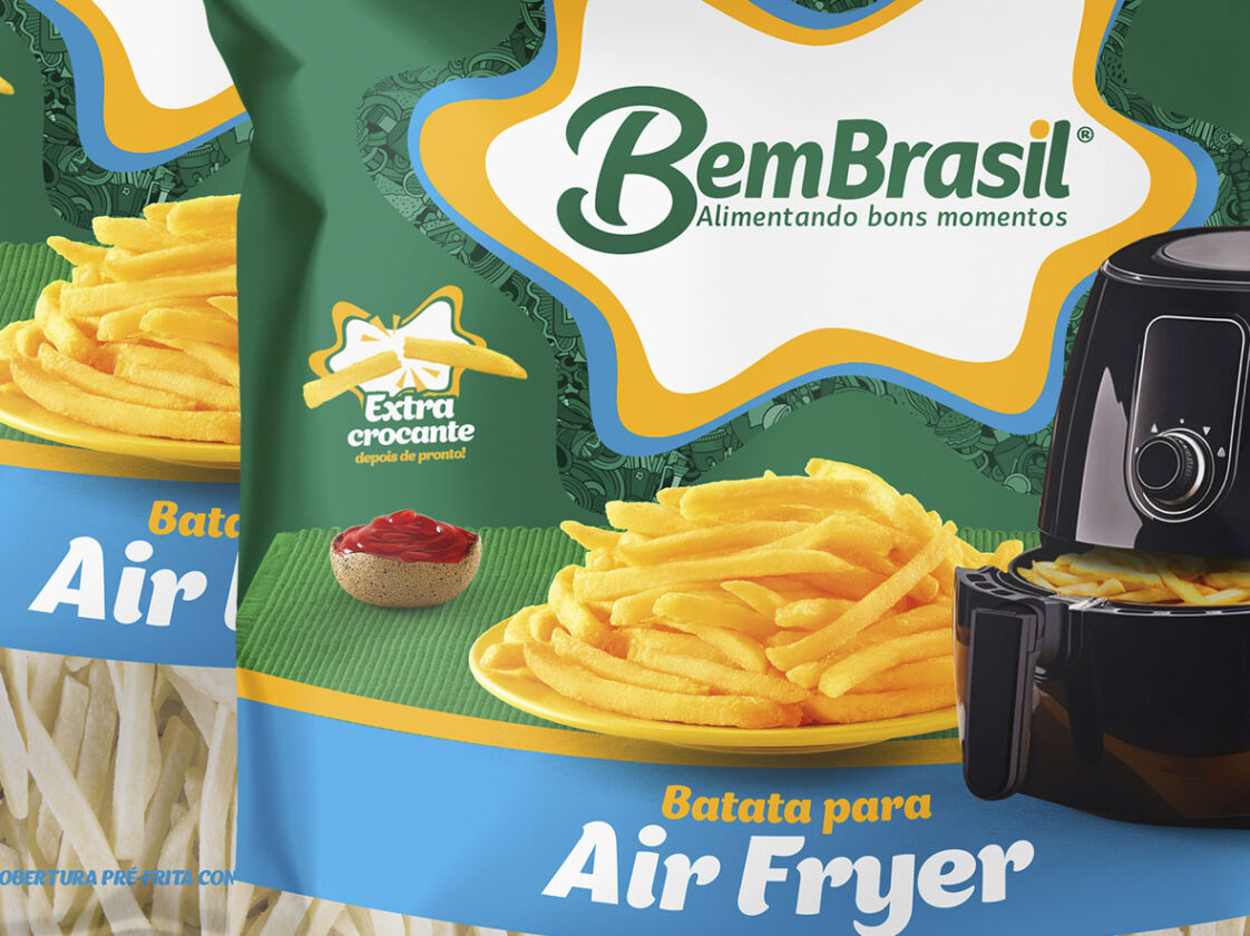 Bem Brasil lança a Batata Airfyer 700 gramas