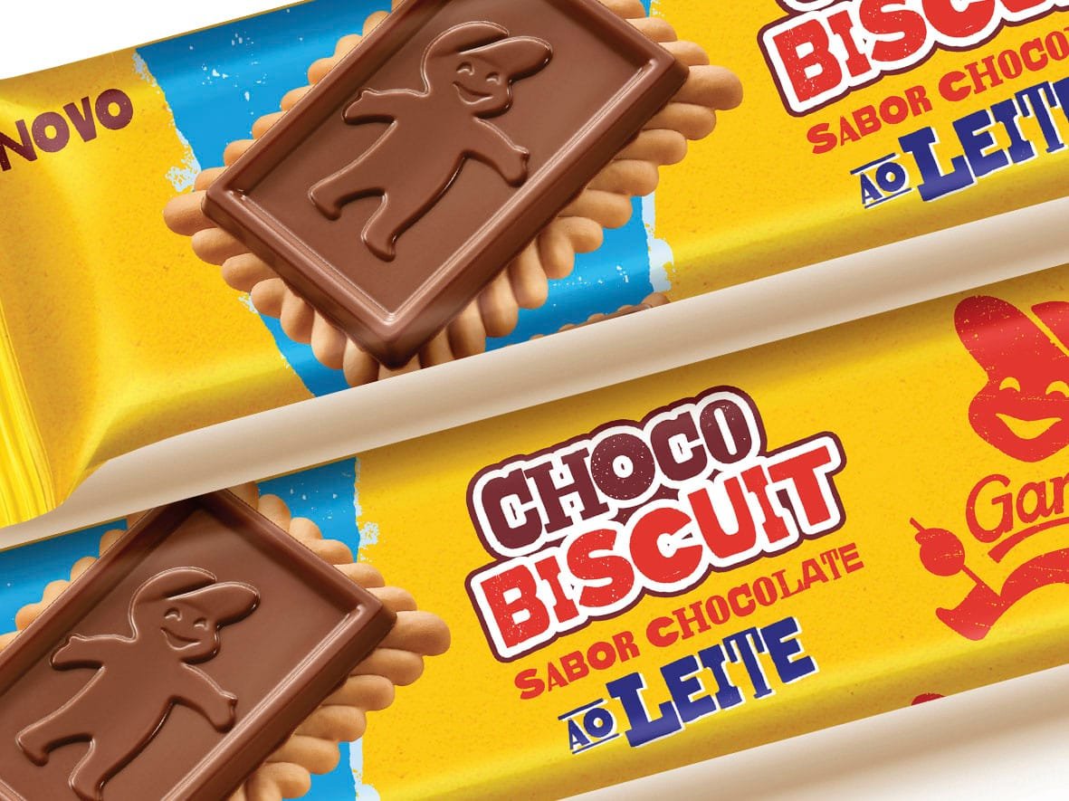 Chega às lojas o Garoto Choco Biscuit
