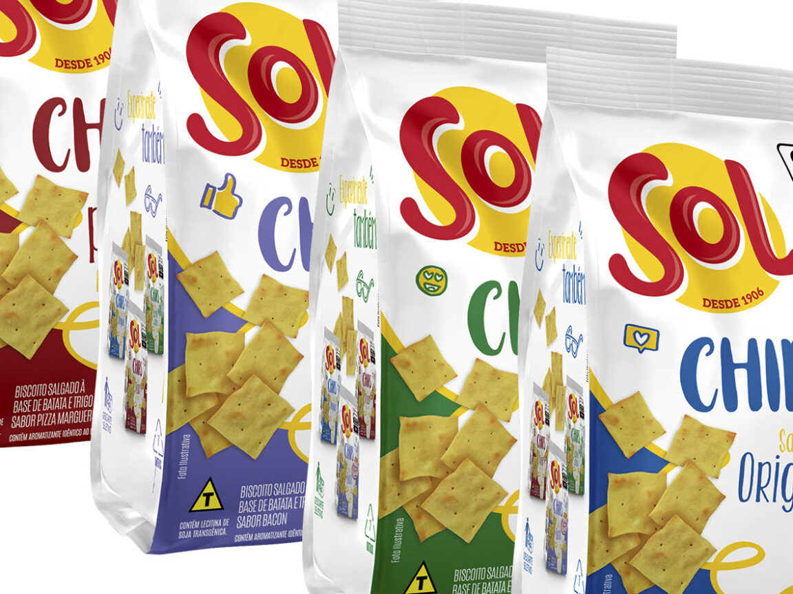 Sol lança a linha Sol Chips