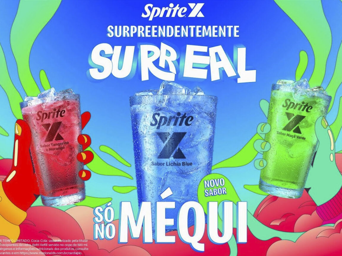 McDonald's lança a Sprite X Lichia Blue