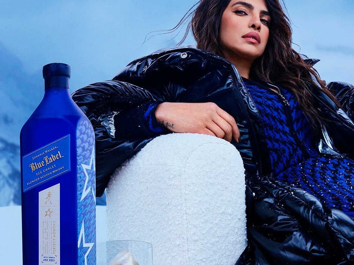 Johnnie Walker Blue Label apresenta novo rótulo com a francesa de esqui ...