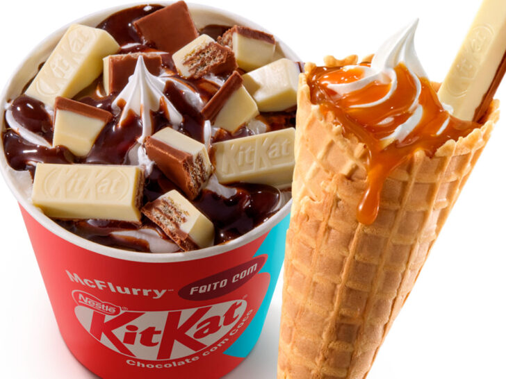 McDonald's lança McFlurry e McColosso KitKat