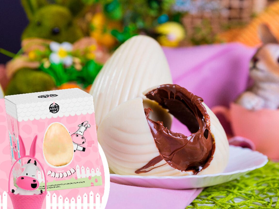 Milky Moo lança Ovo Pandora