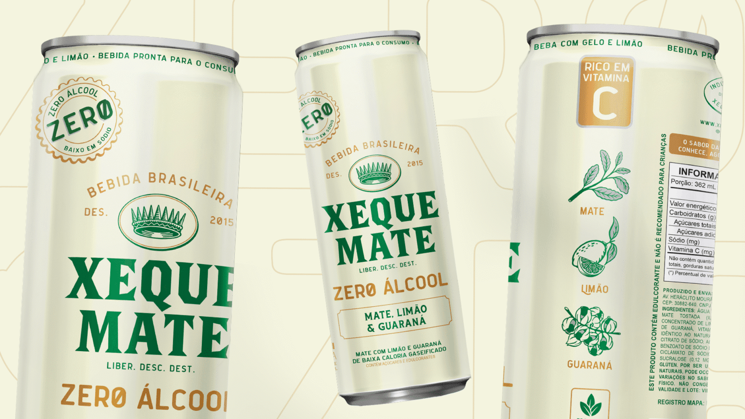 Xeque Mate lança versão ‘zero’ da bebida, sem álcool e de baixa caloria