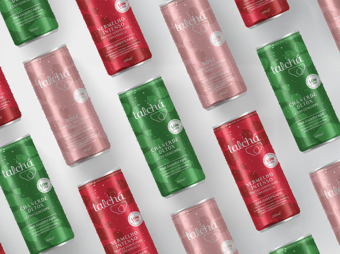 Talchá cria linha de chás gaseificados em lata