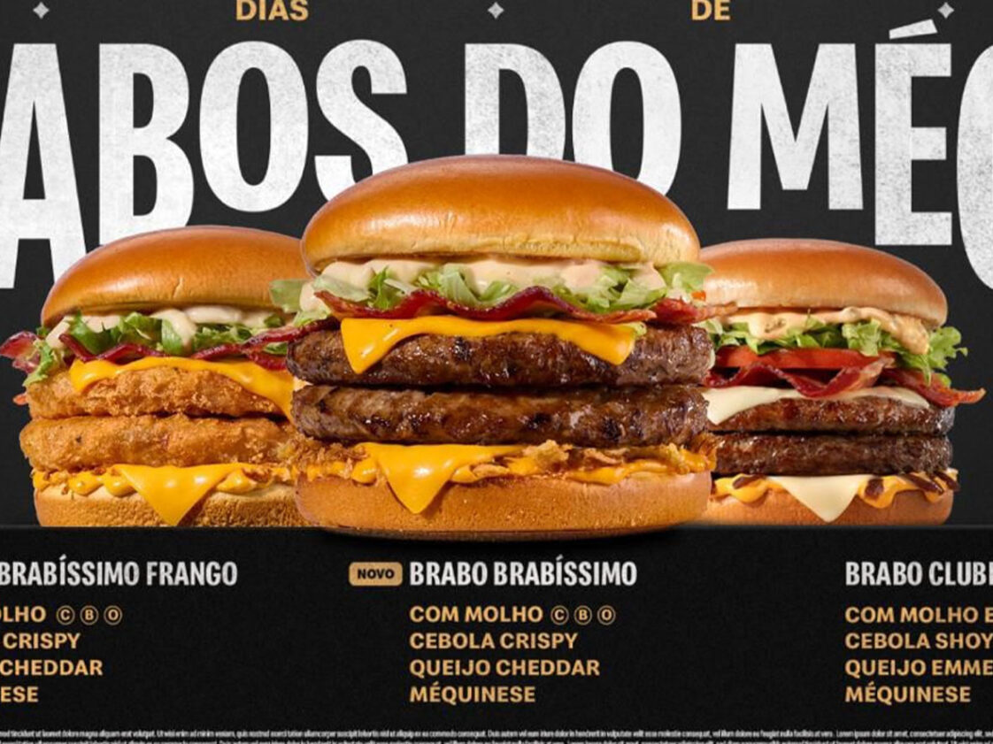 Tem novidade na linha Brabos, do McDonald's
