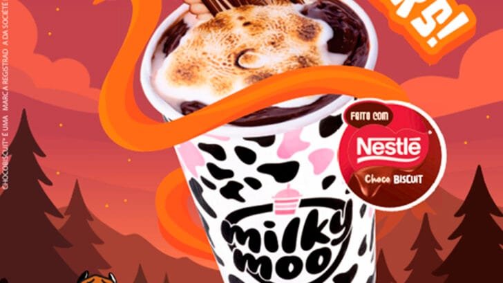 Milky Moo tem novos sabores