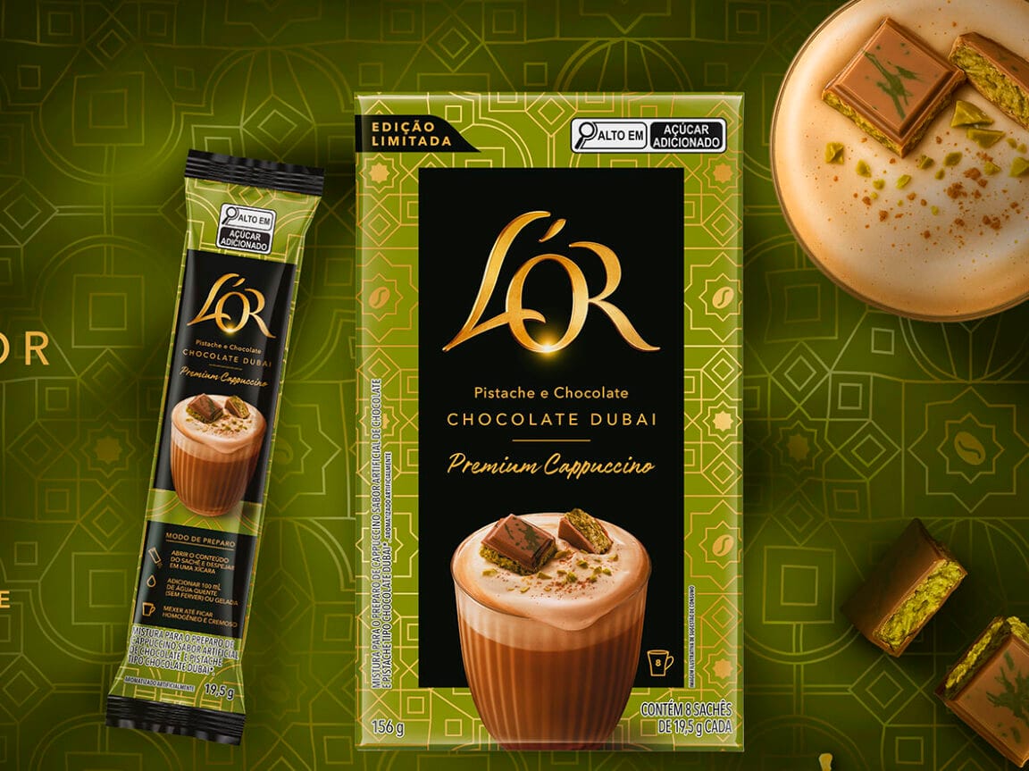 L'OR lança o Chocolate Dubai