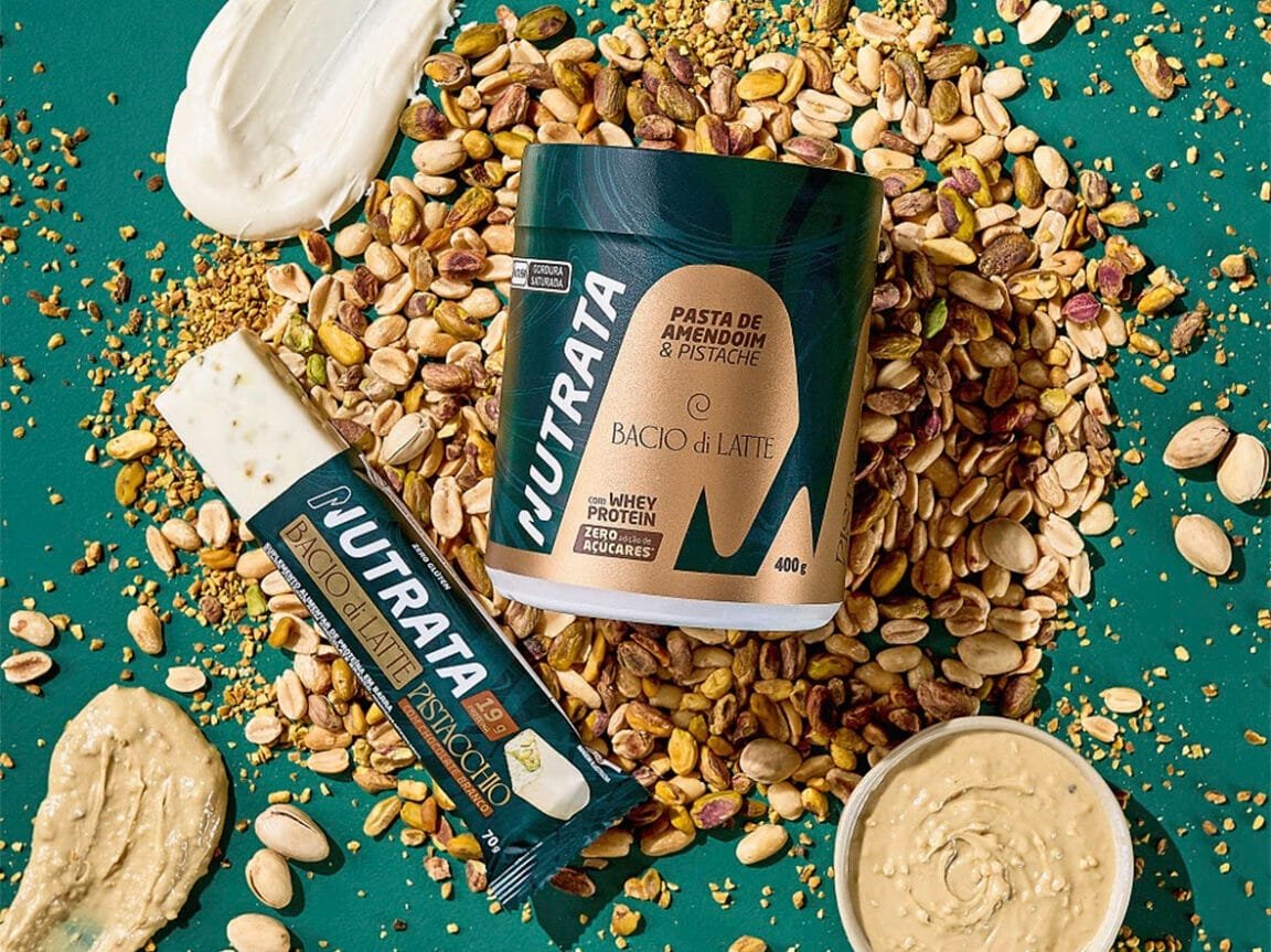 Nutrata e Bacio di Latte lançam collab inédita com pistache