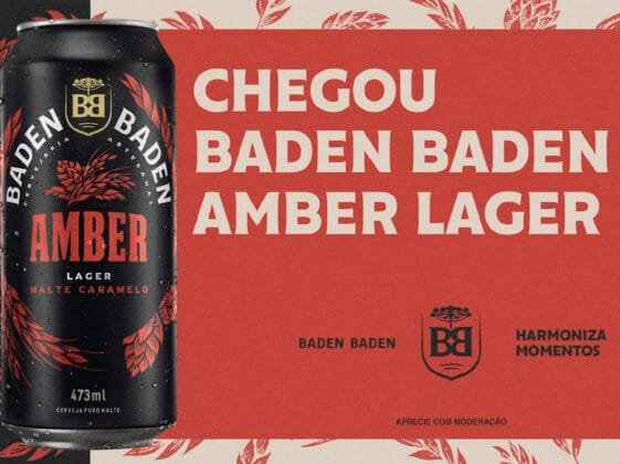 Cervejaria Baden Baden amplia oferta com novo rótulo Amber Lager