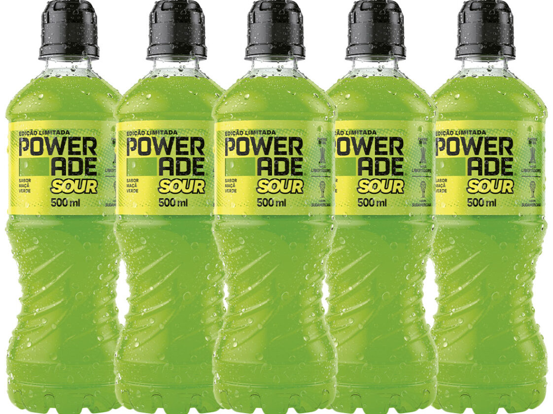 Powerade lança sabor Sour
