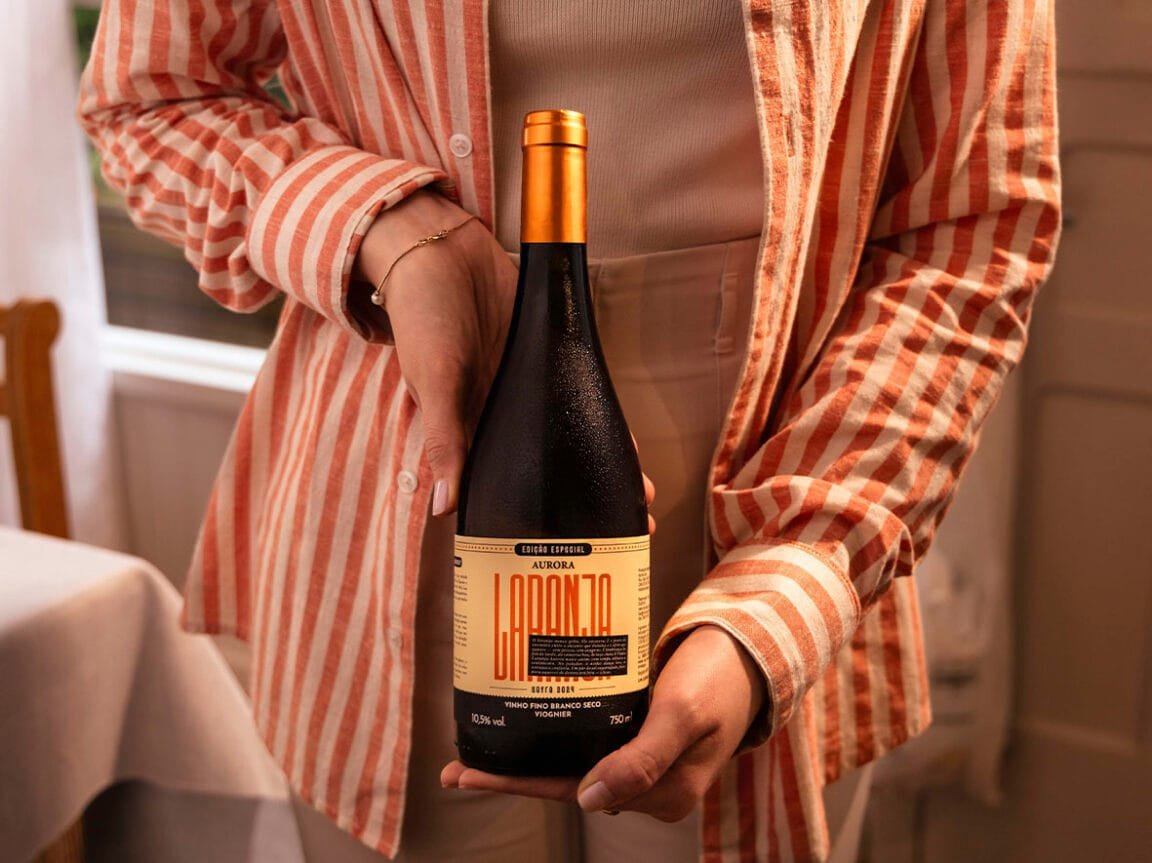 Vinho Aurora Laranja chega ao mercado em produção limitada