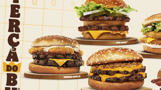 Mega Stacker entra em promoção no Burger King