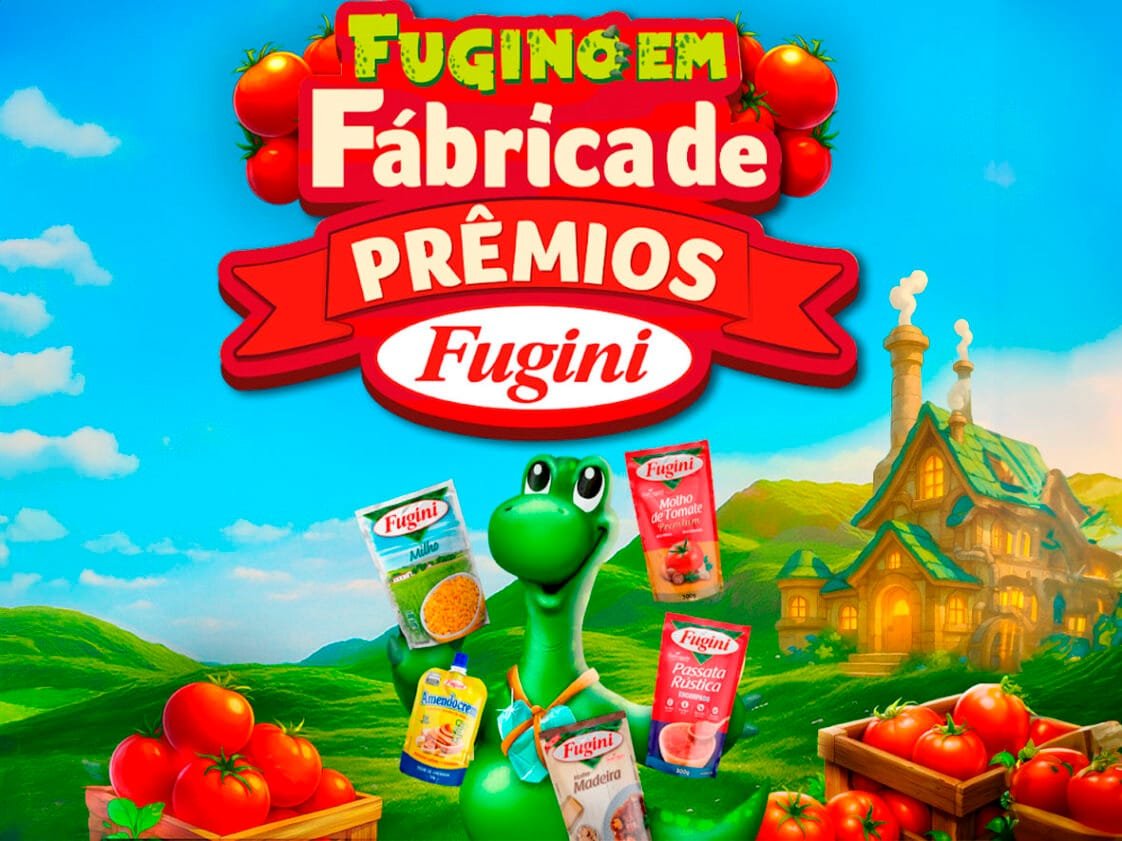 Fugini apresenta a promoção Fábrica de Prêmios