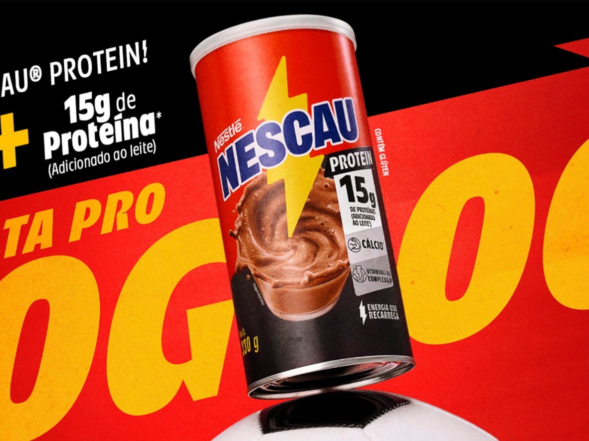 Nescau apresenta versão proteica