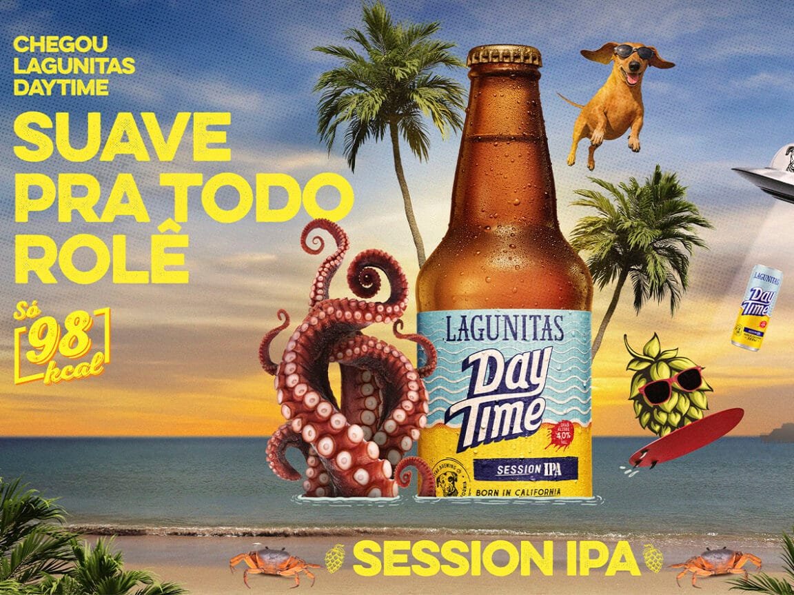 Lagunitas apresenta DayTime Tour com ações em bares pelo Brasil