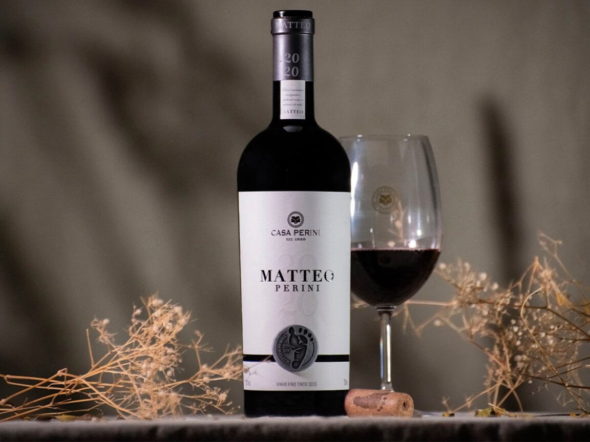 Casa Perini lança vinho Matteo Perini 2020 celebrando safra histórica