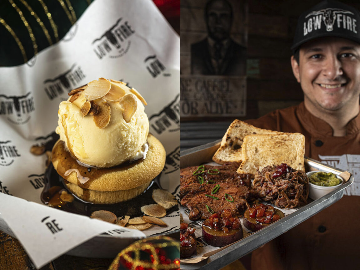 Low Fire Smokehouse lança prato natalino em collab com o chef André Chicata
